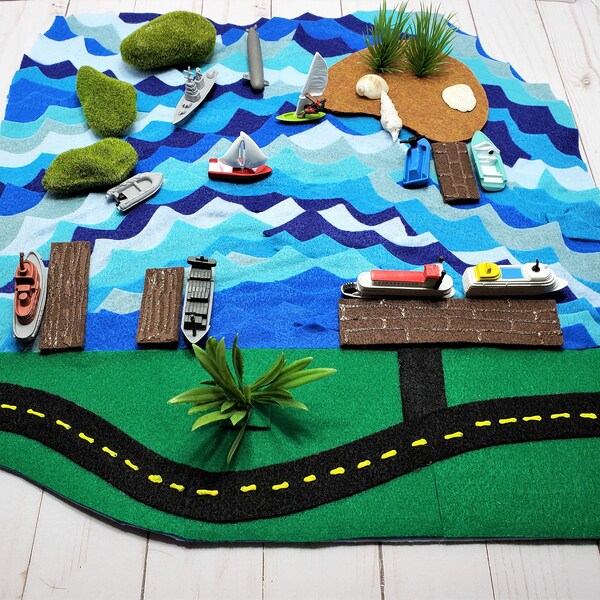 Felt Playmat - Etsy