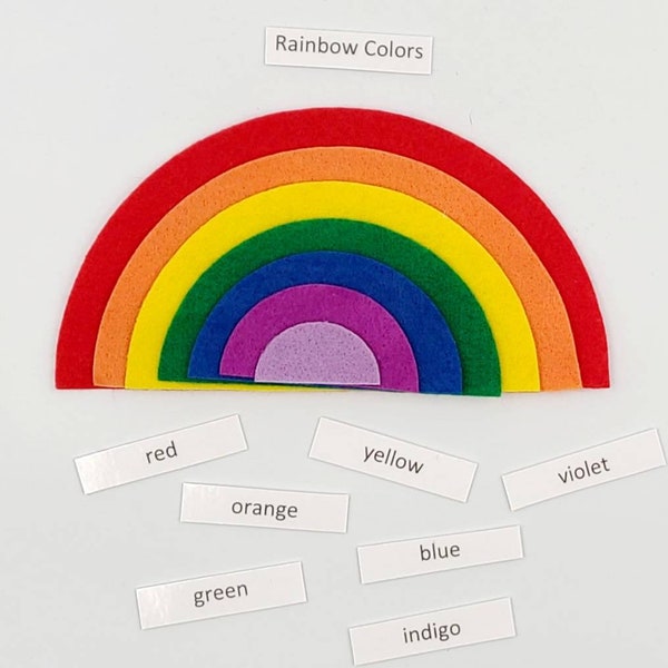 Felt Rainbow - Etsy