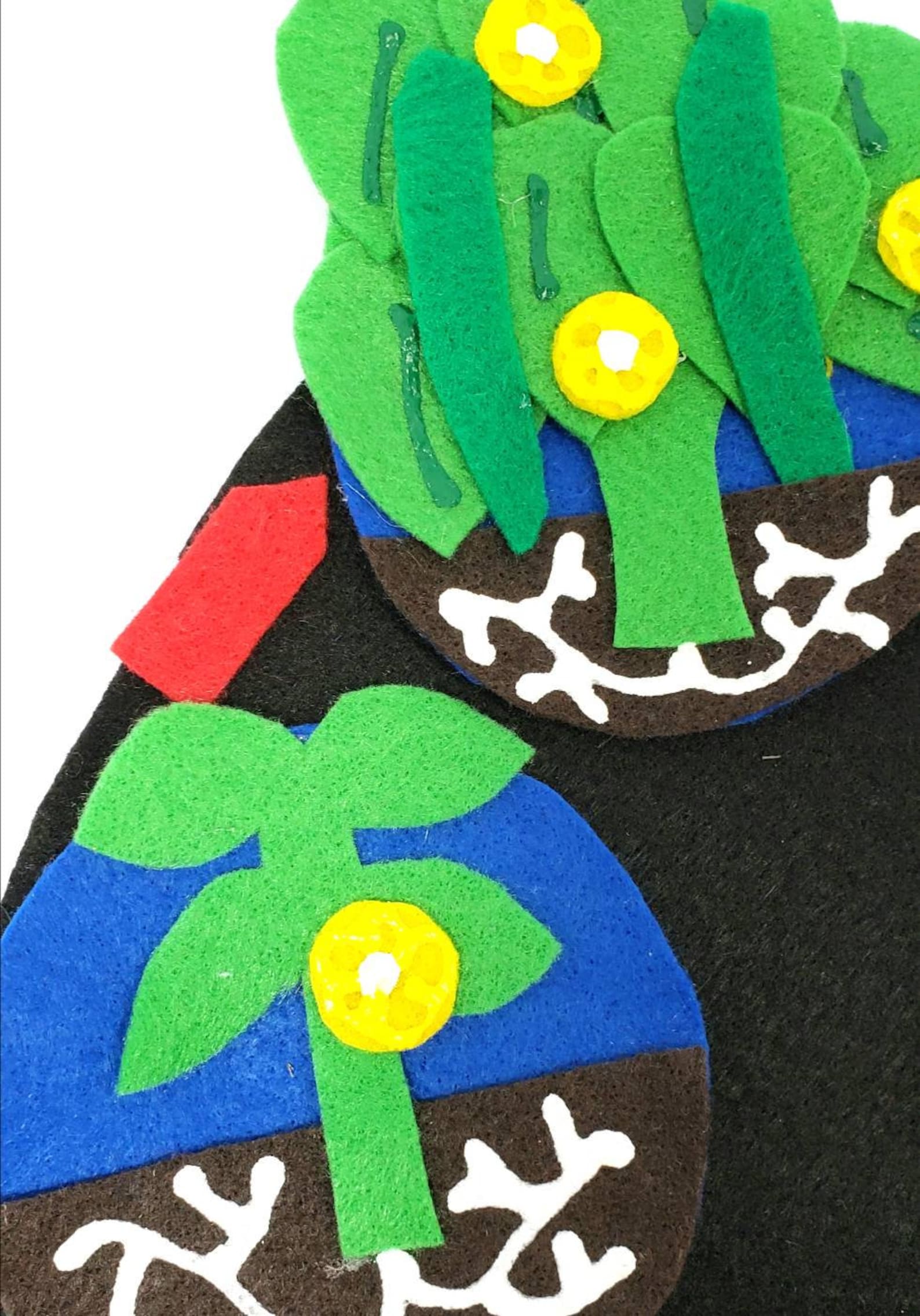Bean Life Cycle Felt Model Set: Homeschool Science, Gardening - Etsy
