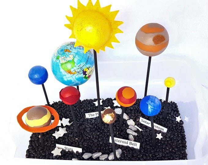 Solar System Sensory Bin Planets Sensory Bin Solar System - Etsy Hong Kong