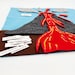Volcano Felt Set Volcano Felt Board Part of a Volcano Montessori ...