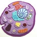 Human Cell Felt Board Human Cell Felt Set Human Cell Montessori Science ...