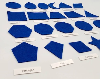 Landforms Felt Board Set With Laminated Labels. Daycare ECE - Etsy Israel