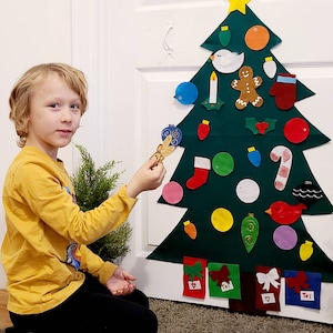 Christmas Tree Felt Board Giant Felt Christmas Tree Felt Christmas Tree ...