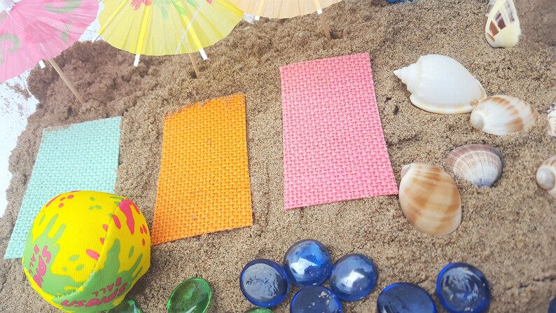 Beach Sensory Bin Sand Castle Sensory Bin Sand Castle - Etsy
