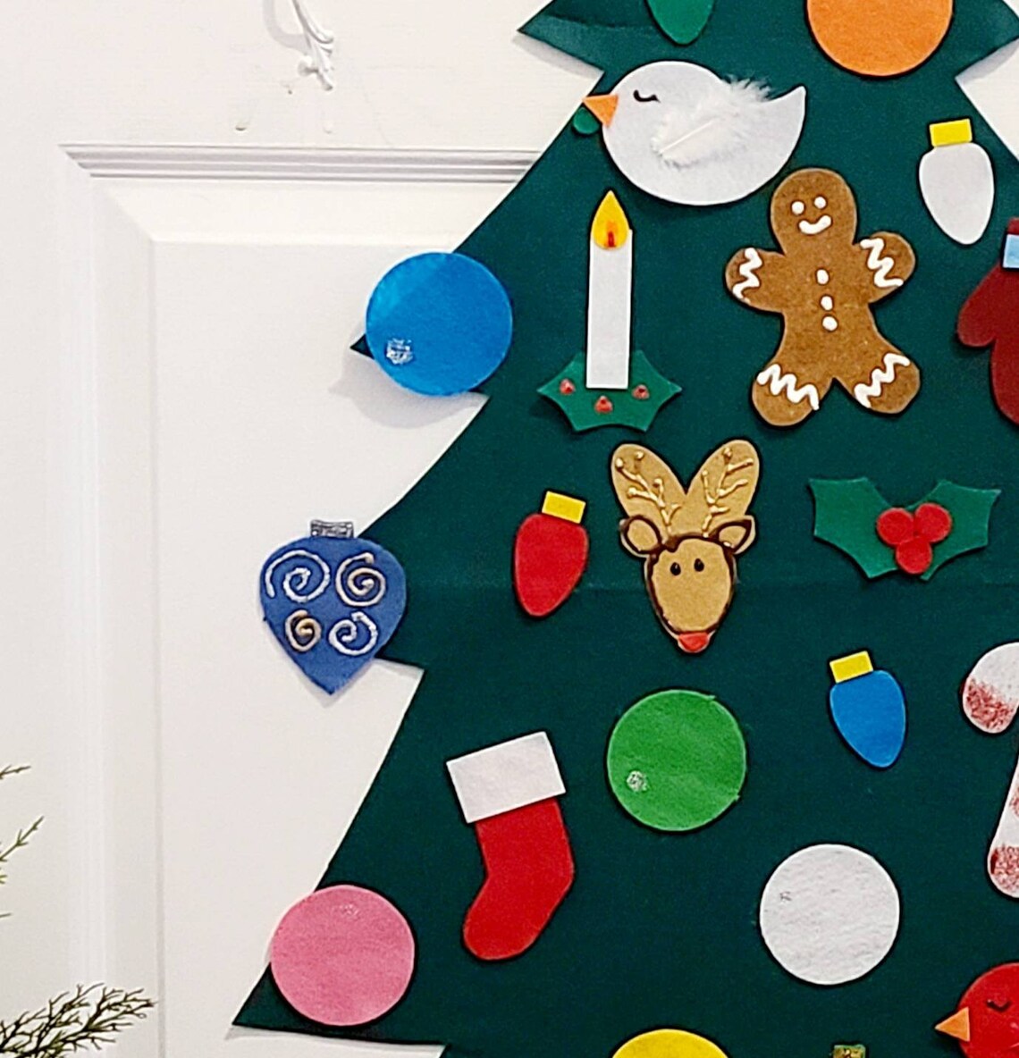 Christmas Tree Felt Board Giant Felt Christmas Tree Felt | Etsy