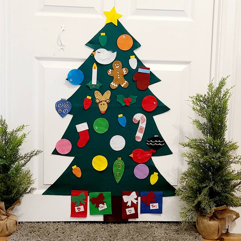 Christmas Tree Felt Board Giant Felt Christmas Tree Felt - Etsy