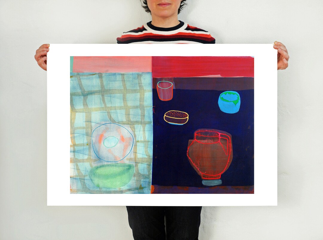 Abstract Wall Art, Still Life Art Print, Gift for Him - Etsy