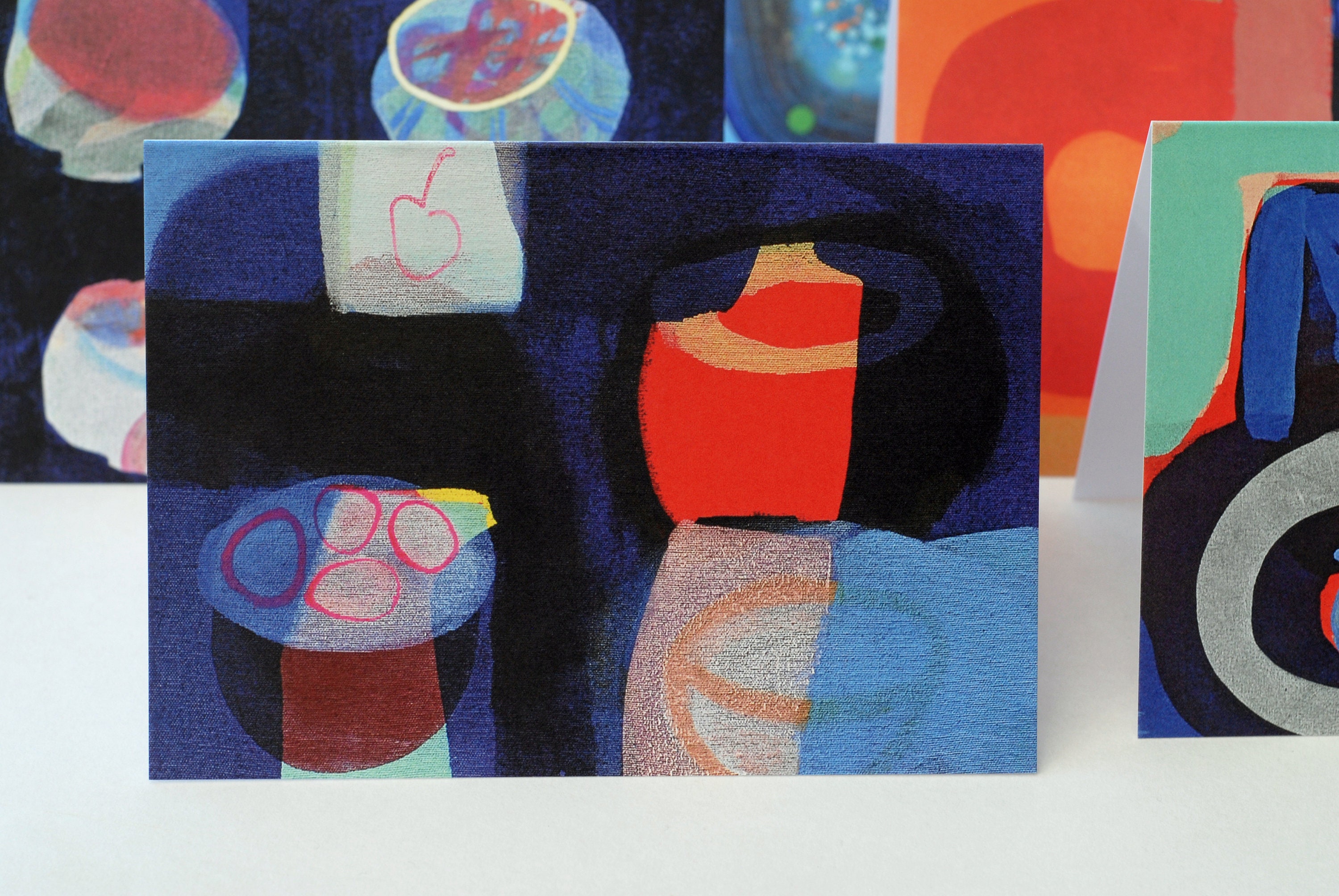 Fine Art Greetings Cards Pack of Five Contemporary Art Cards - Etsy UK