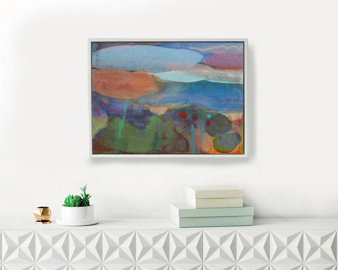 Original Abstract Art, Cornish Art, Helford River Painting - Etsy