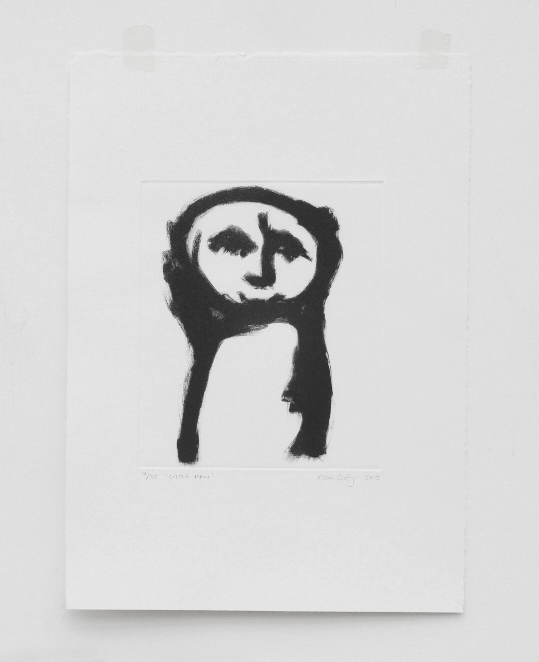 Original Etching Art Print, Gift for Her ‘little Man' - Etsy