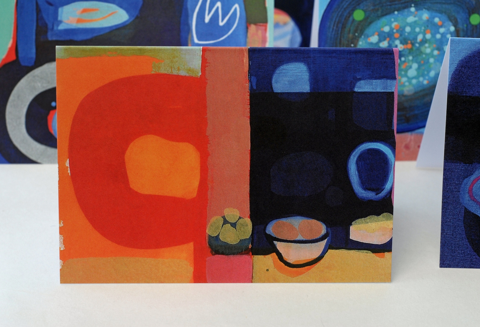 Fine Art Greetings Cards Pack of Five Contemporary Art Cards - Etsy UK