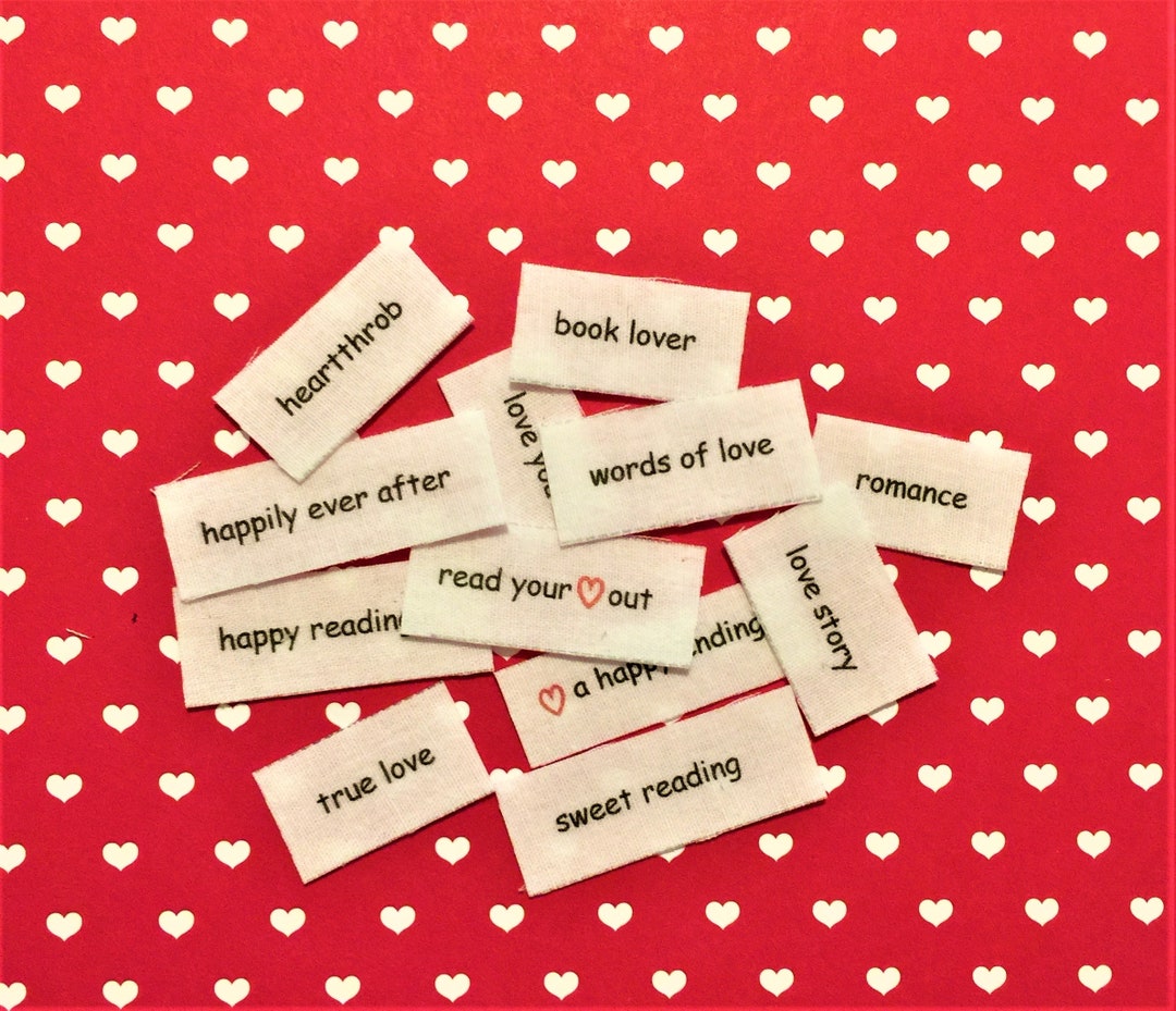 Valentine's Day Word Tiles / 12 Word Tiles / Bookmark Word Tiles ...