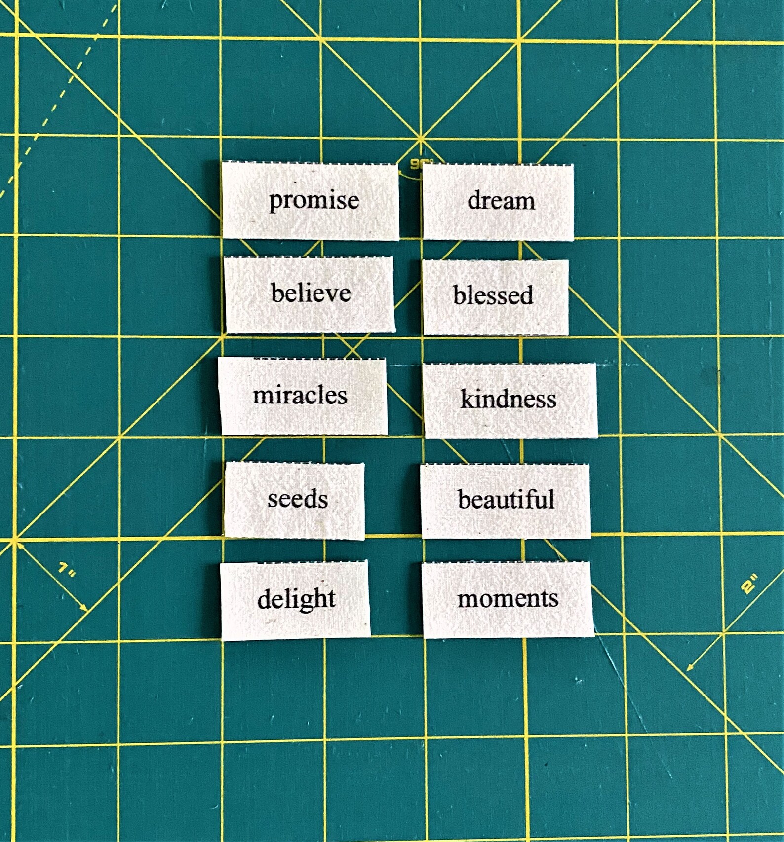 Words of Promise Mini Word Tile Set / Set of 10 Word Tiles / | Etsy