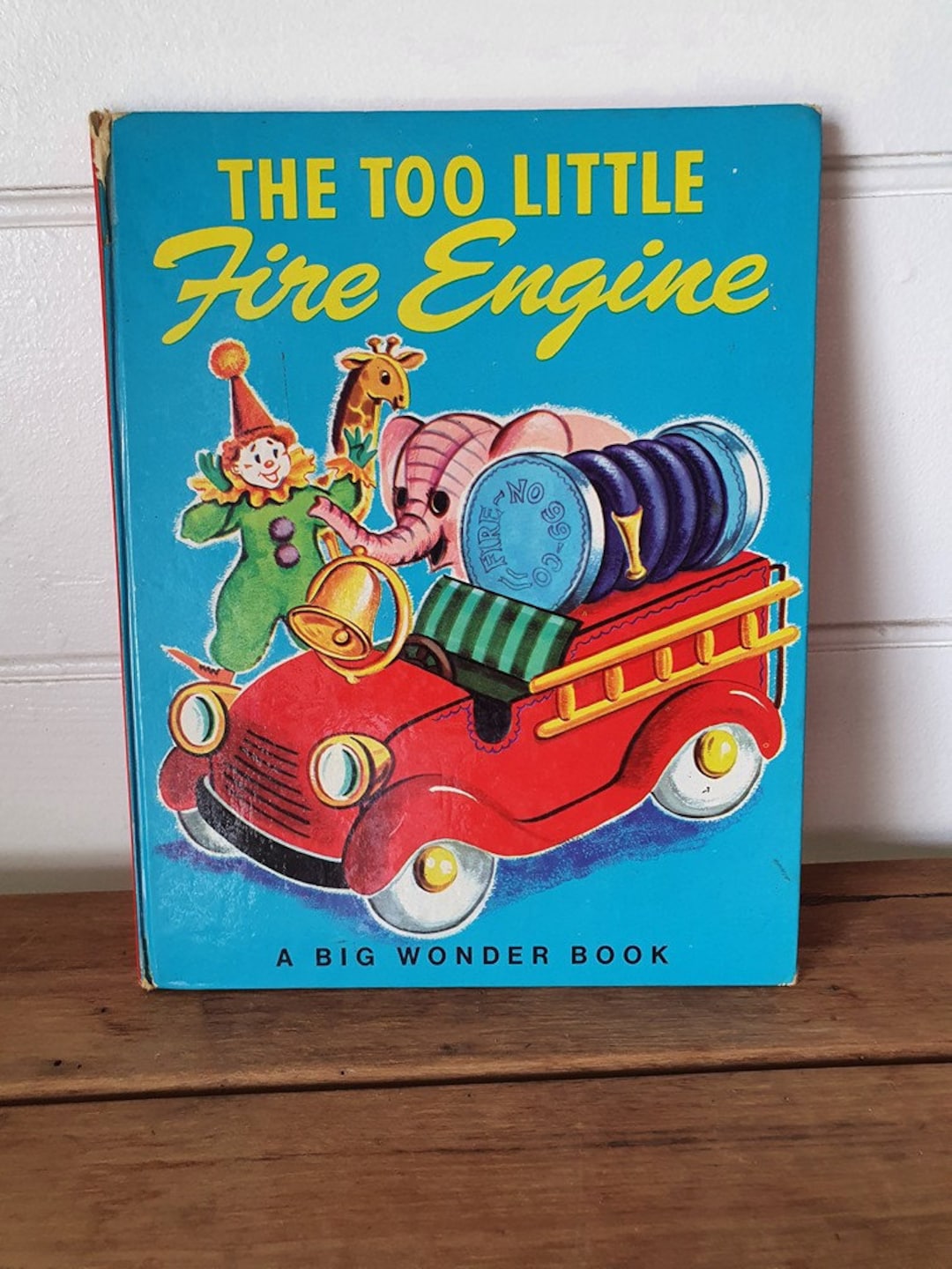 Vintage Children's Books the Too Little Fire Engine Jane Flory 1950s - Etsy