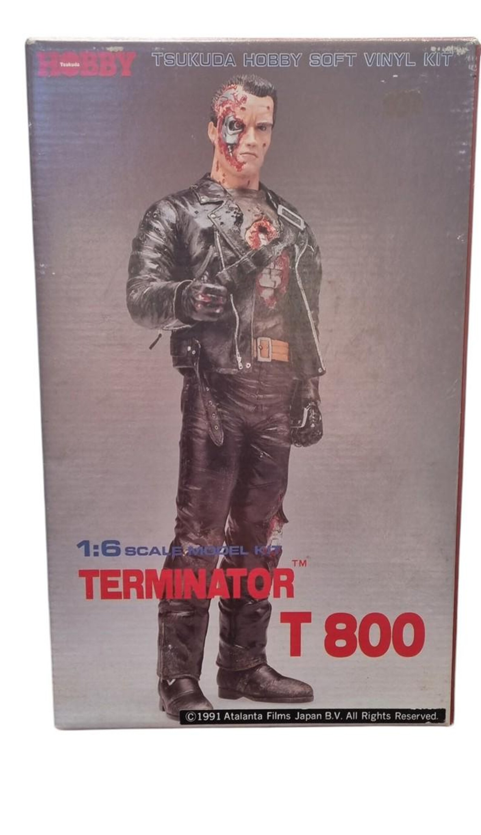Vintage Terminator 2 T800 1:6 Scale Model Kit Tsukuda Hobby Soft Vinyl ...