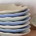 Vintage 10 X Ceramic Leaf Dish Plates Green Mauve Japan Serving Plates ...