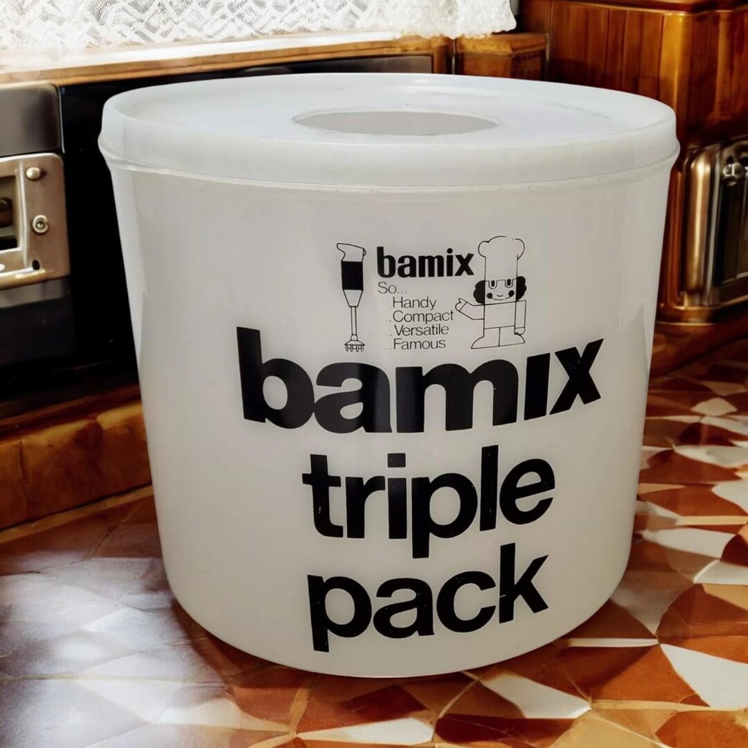 Vintage Bamix Hostess Container Bowl Tub Hostessware Canister - Etsy