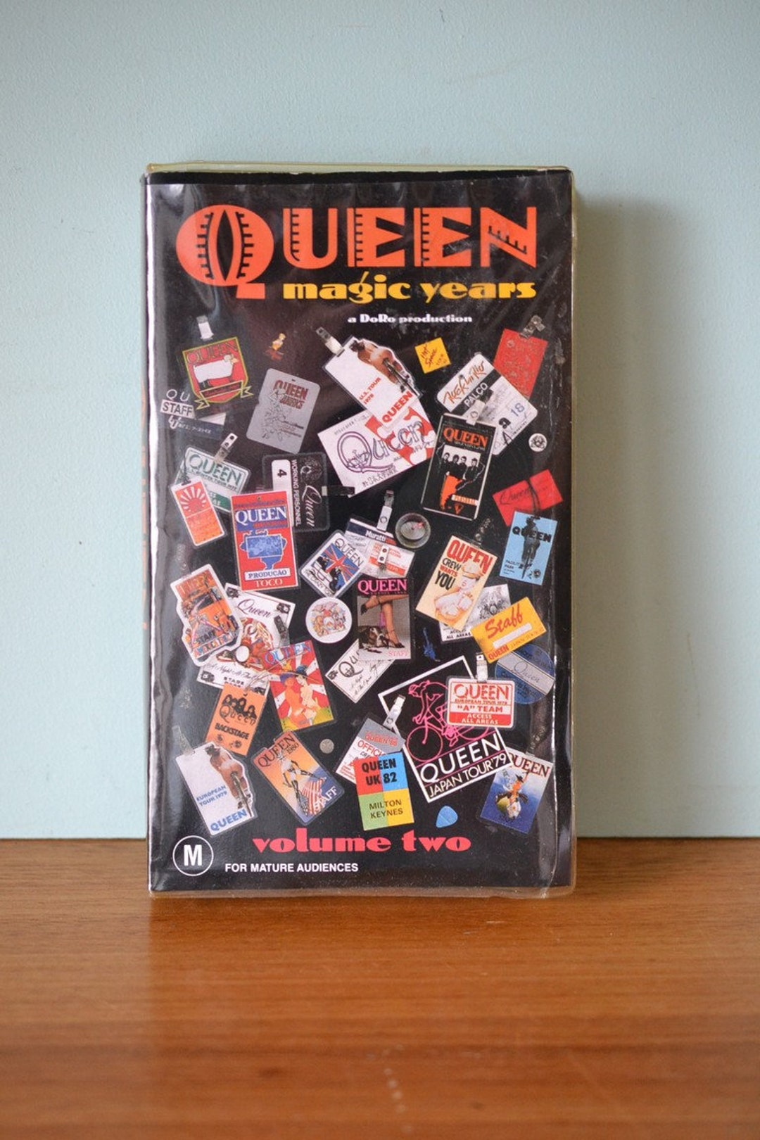 VHS Tape Queen Magic Years Volume 2 1987 EMI Bylbt - Etsy