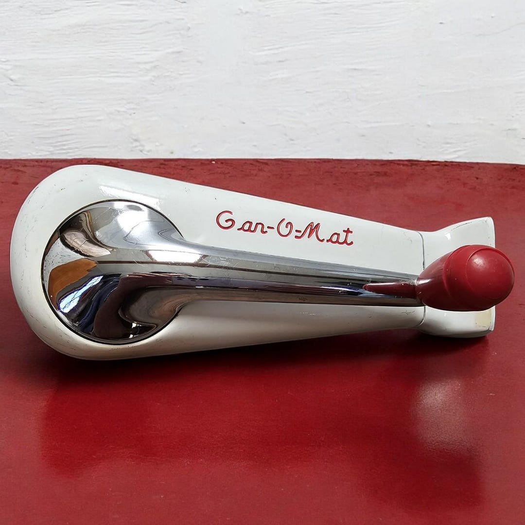 Vintage Can-o-mat Canomatic Can Opener 1950s Mcm Red White Kitchen Aid ...