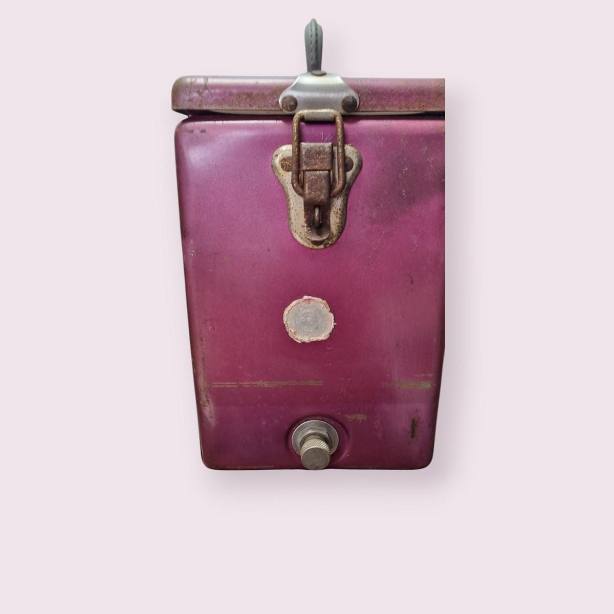 Vintage Metal Purple Rota Six Quick Freezer Cooler Fridge Picnic - Etsy
