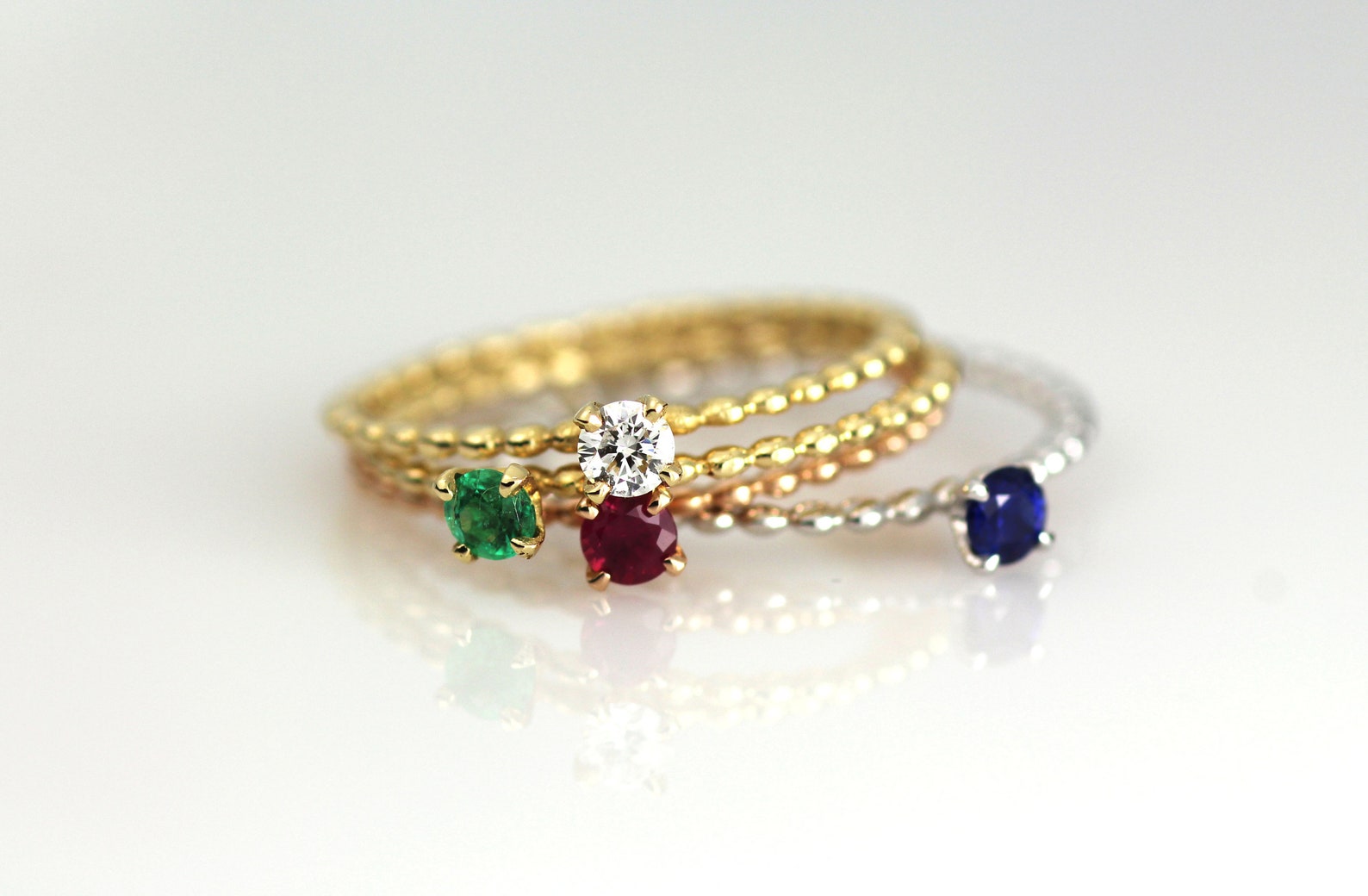 Ruby 0.1ct Solitaire Ring Ruby Ring 14K Solid Gold Ruby - Etsy