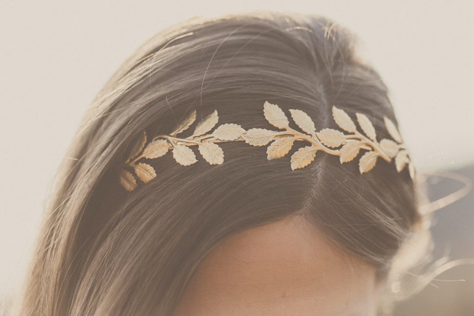 Gold Bridal Leaf Tiara Bridal Leaf Headband Bridal Leaf Crown Wedding ...