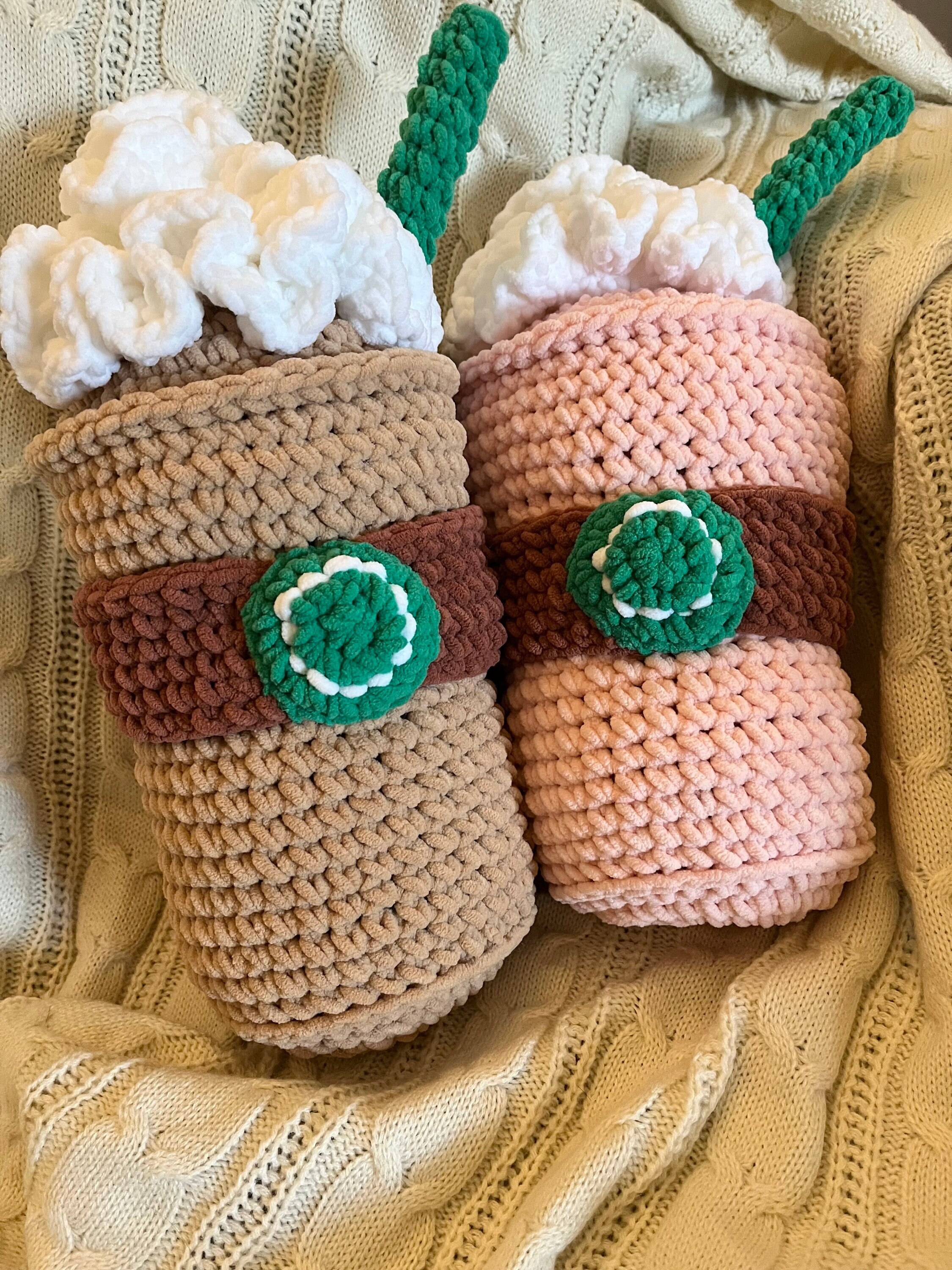 Large Plushie Frappe Iced Coffee - Etsy