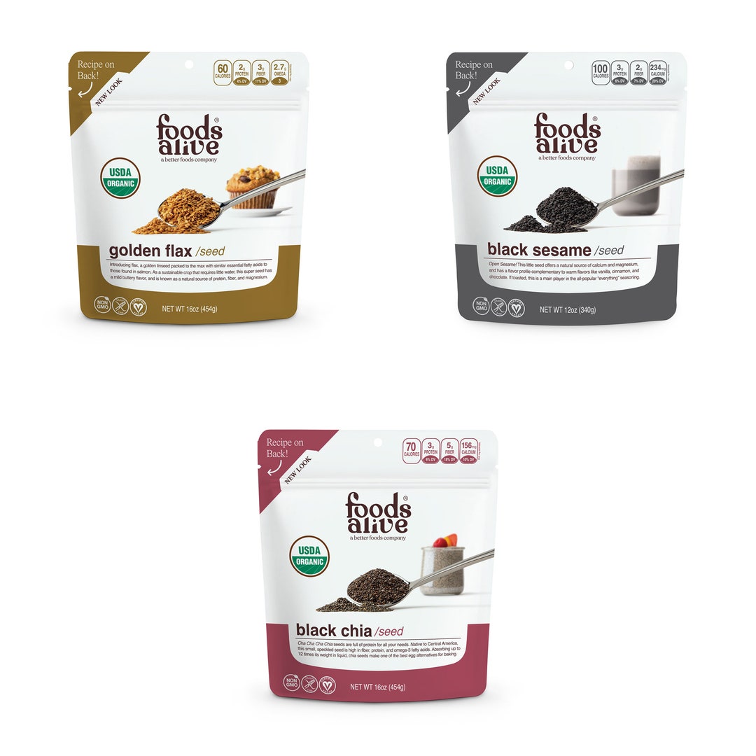 Organic Sproutable Seeds Variety Pack - Etsy