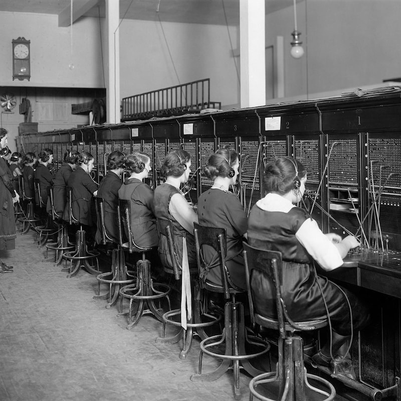 Vintage Telephone Switchboard - Etsy