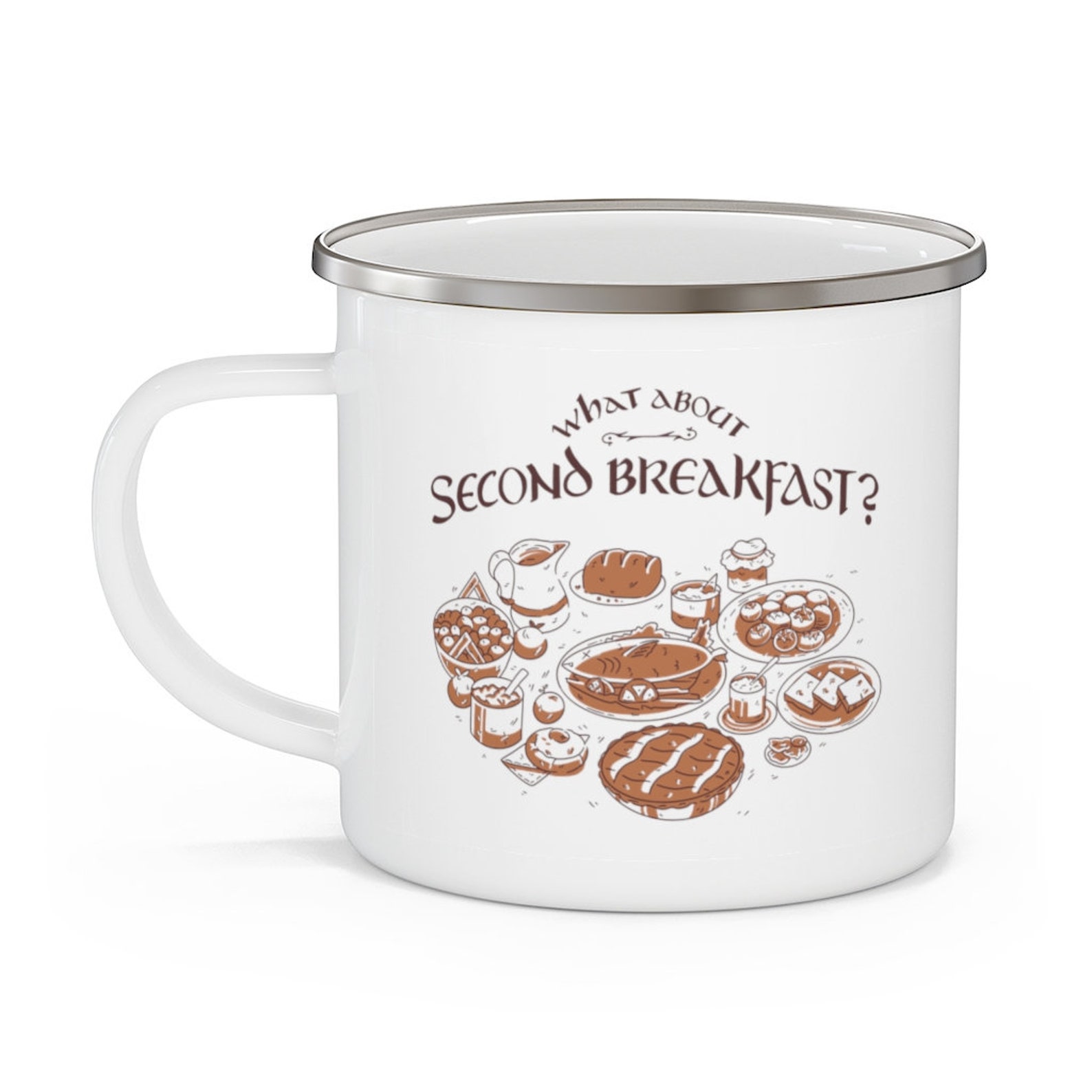 What About Second Breakfast Literature Gift Gift for Book - Etsy