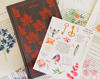 Jane Eyre Stickers - Etsy