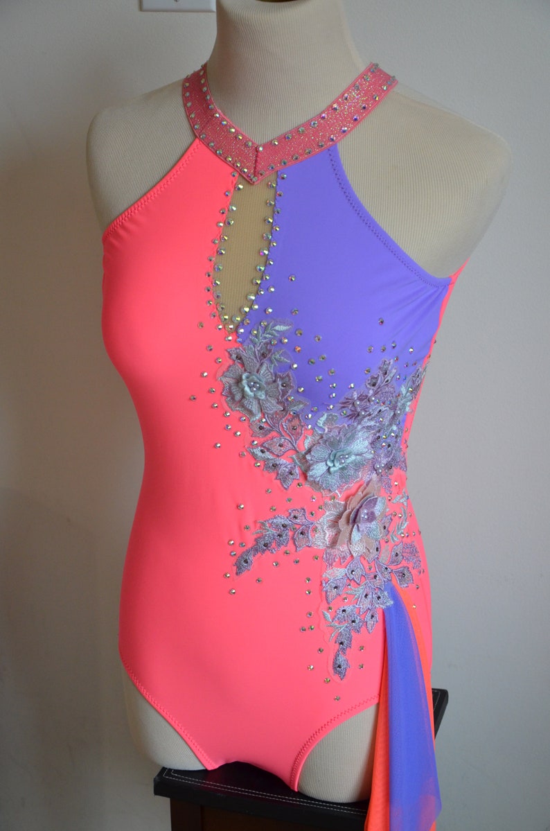 Solo Dance Baton Twirling Costume Size AXS AS - Etsy UK