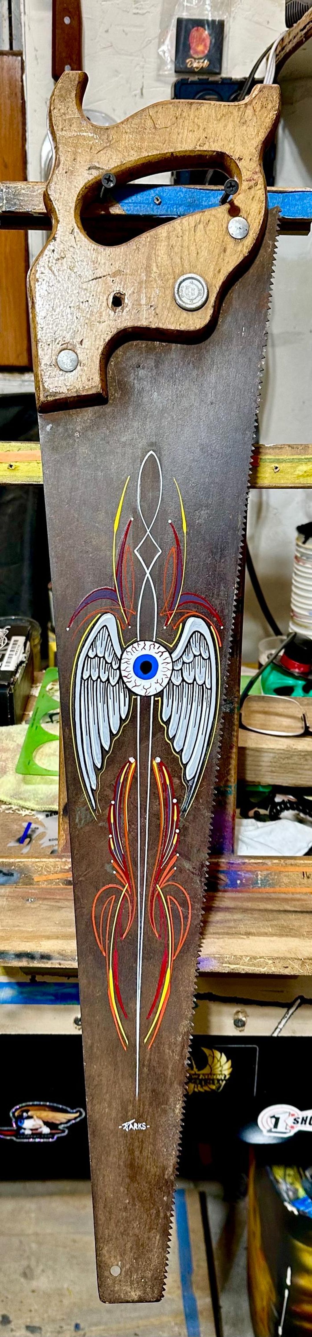Custom Painted Handsaw - Etsy