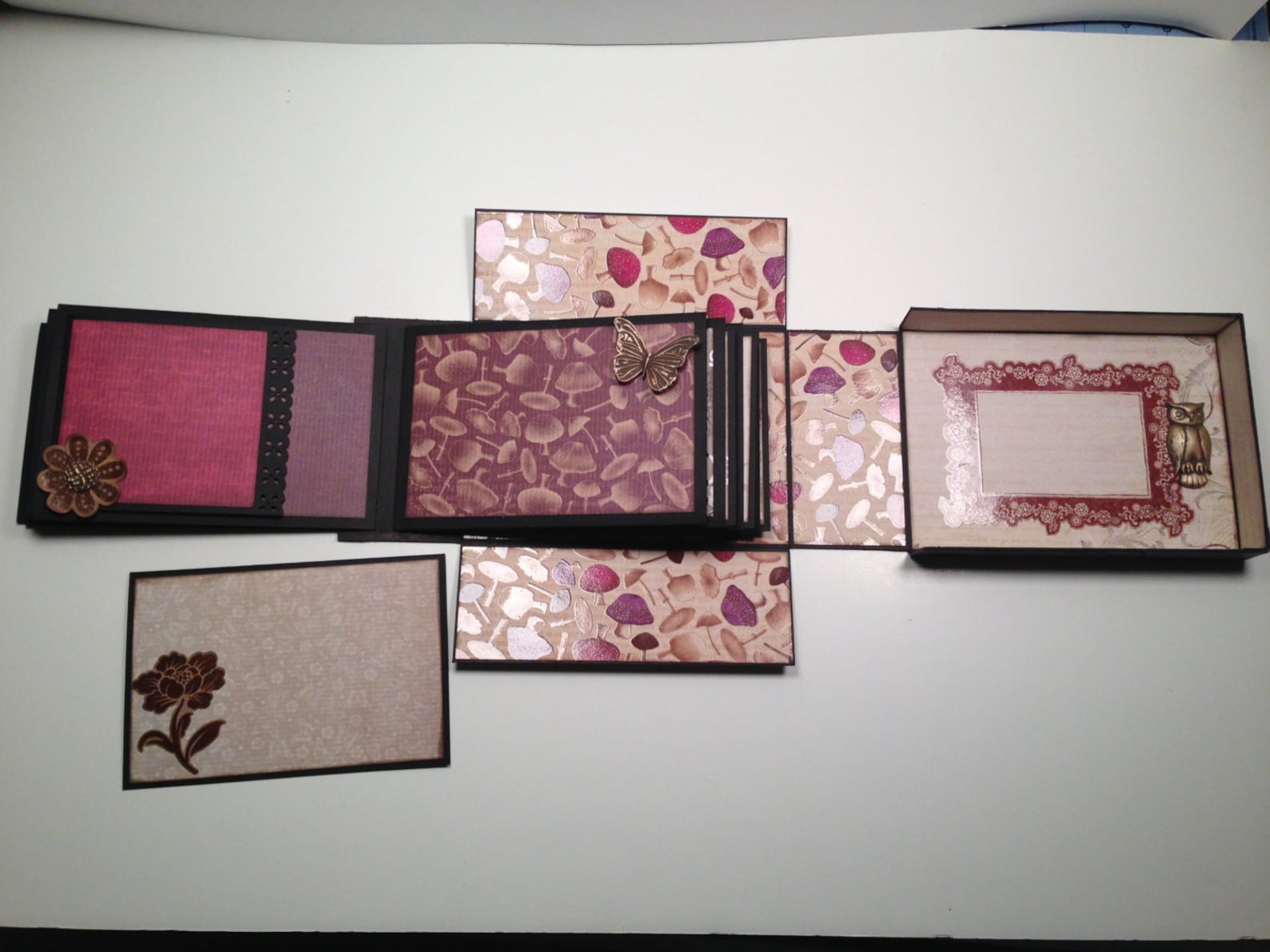 6 Page Boxed Mini Album With Video Tutorials - Etsy