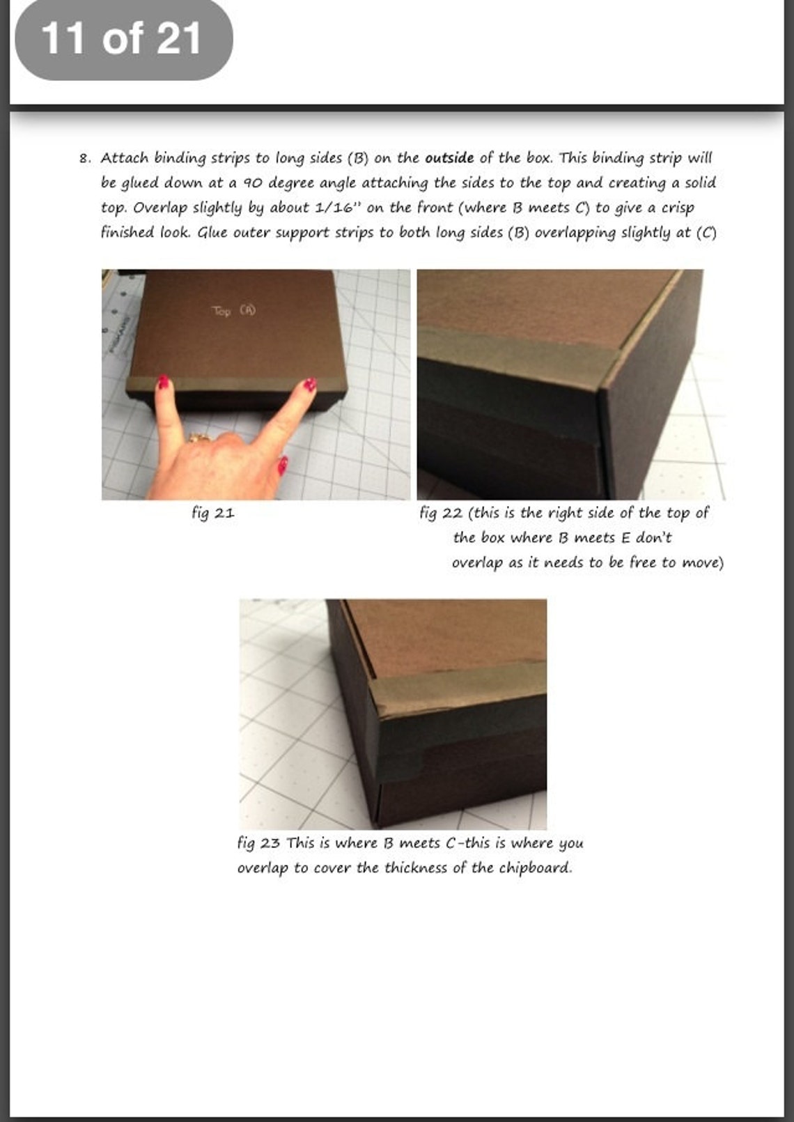 Boxed Mini Album Pattern With Video Tutorial Link - Etsy