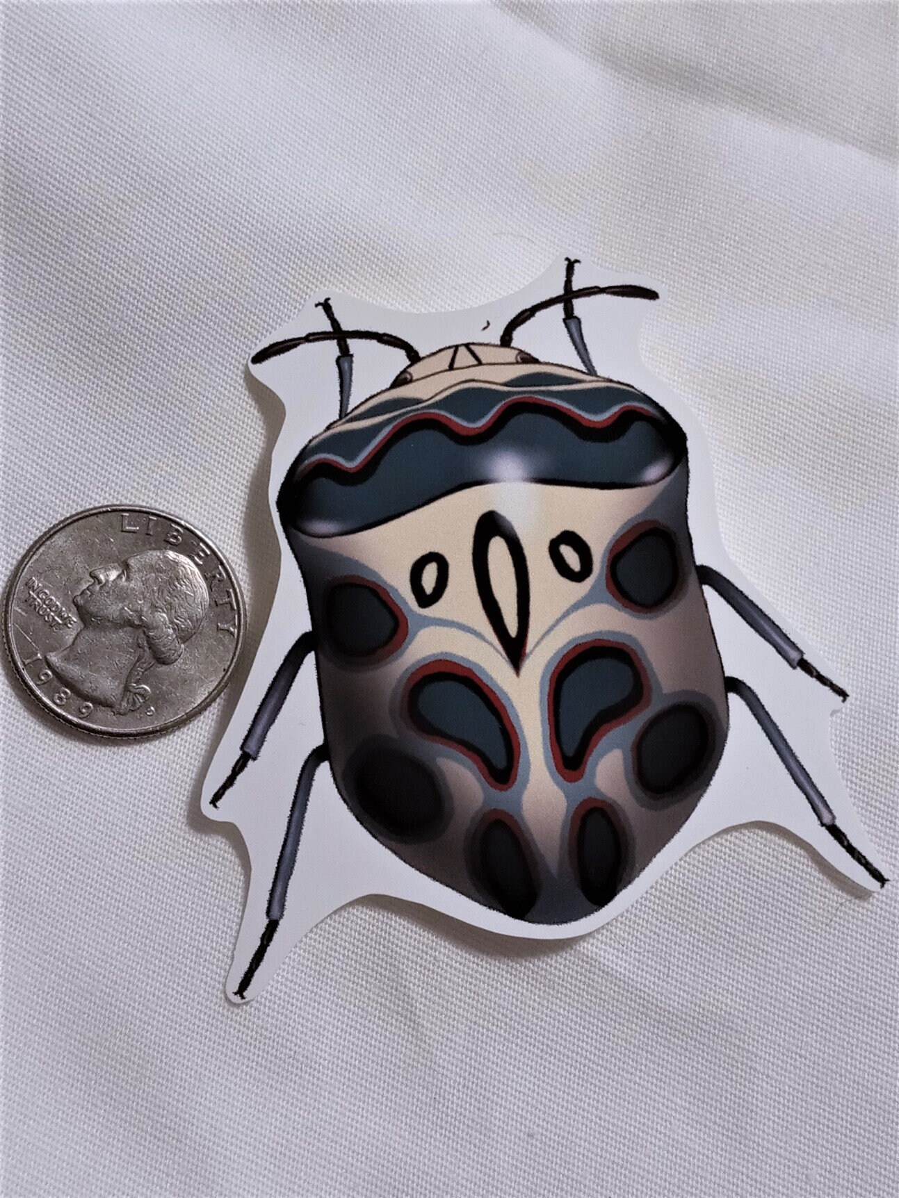 Picasso Beetle Stickers, Entomology Stickers, Colorful Beetle Sticker ...