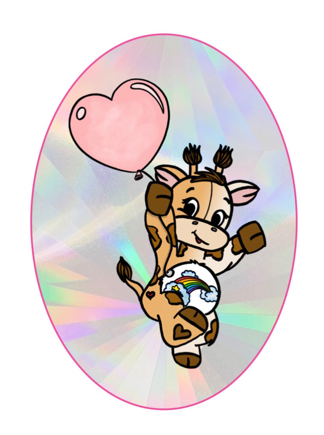 SQB Exclusive Design Window Cling, Suncatcher, Giraffe Suncatcher ...