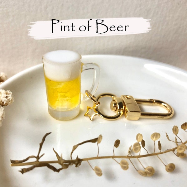 Beer Keychain - Etsy
