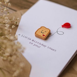 A Little Birthday Toast to You! / Luxury Card - Etsy