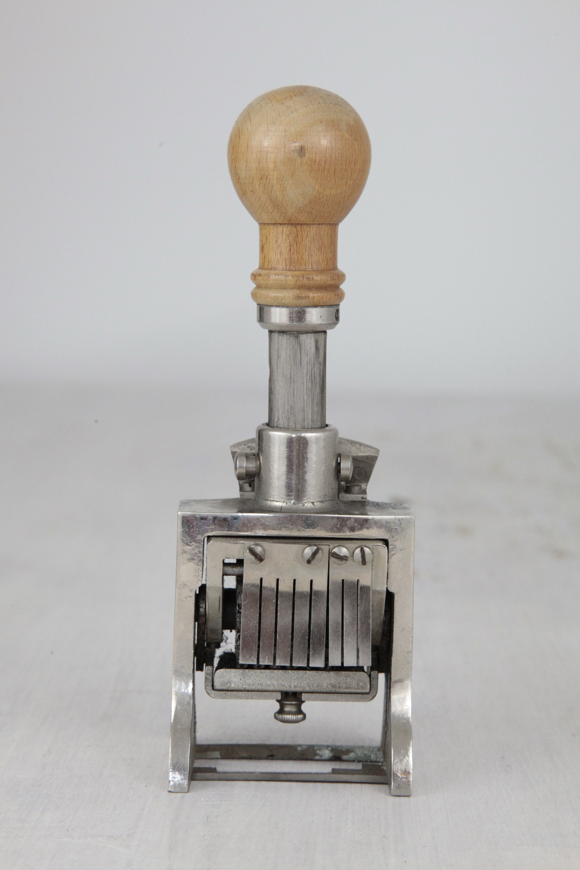 Industrial Office Stamp Retro Vintage Automatic Number Stamp Numbering ...