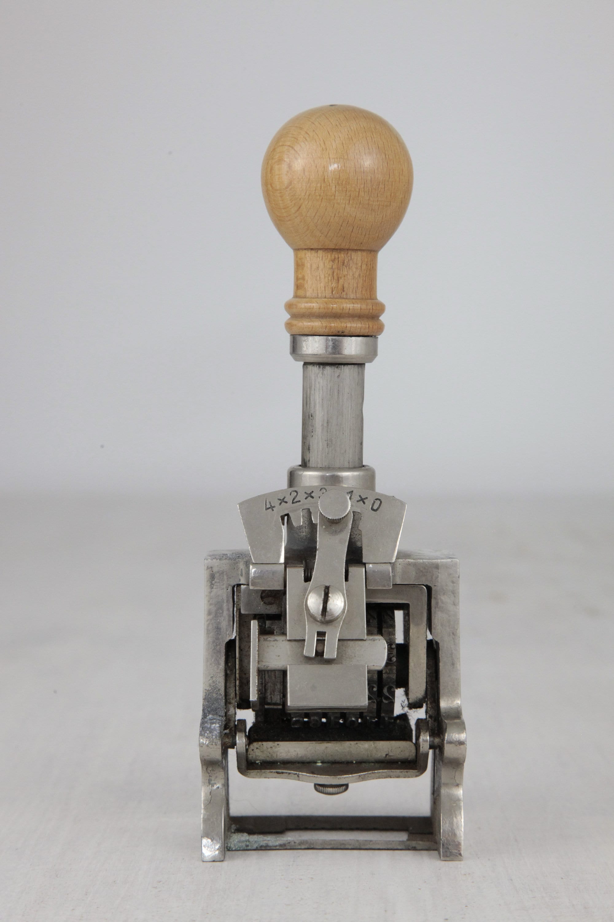 Industrial Office Stamp Retro Vintage Automatic Number Stamp Numbering ...