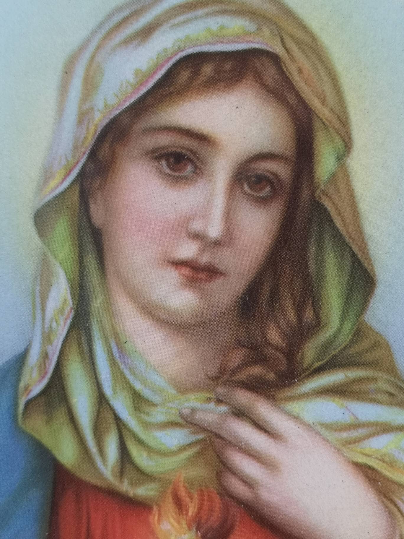 1940 MARIA MAGDALENA Sacred and Immaculate Heart Antique - Etsy
