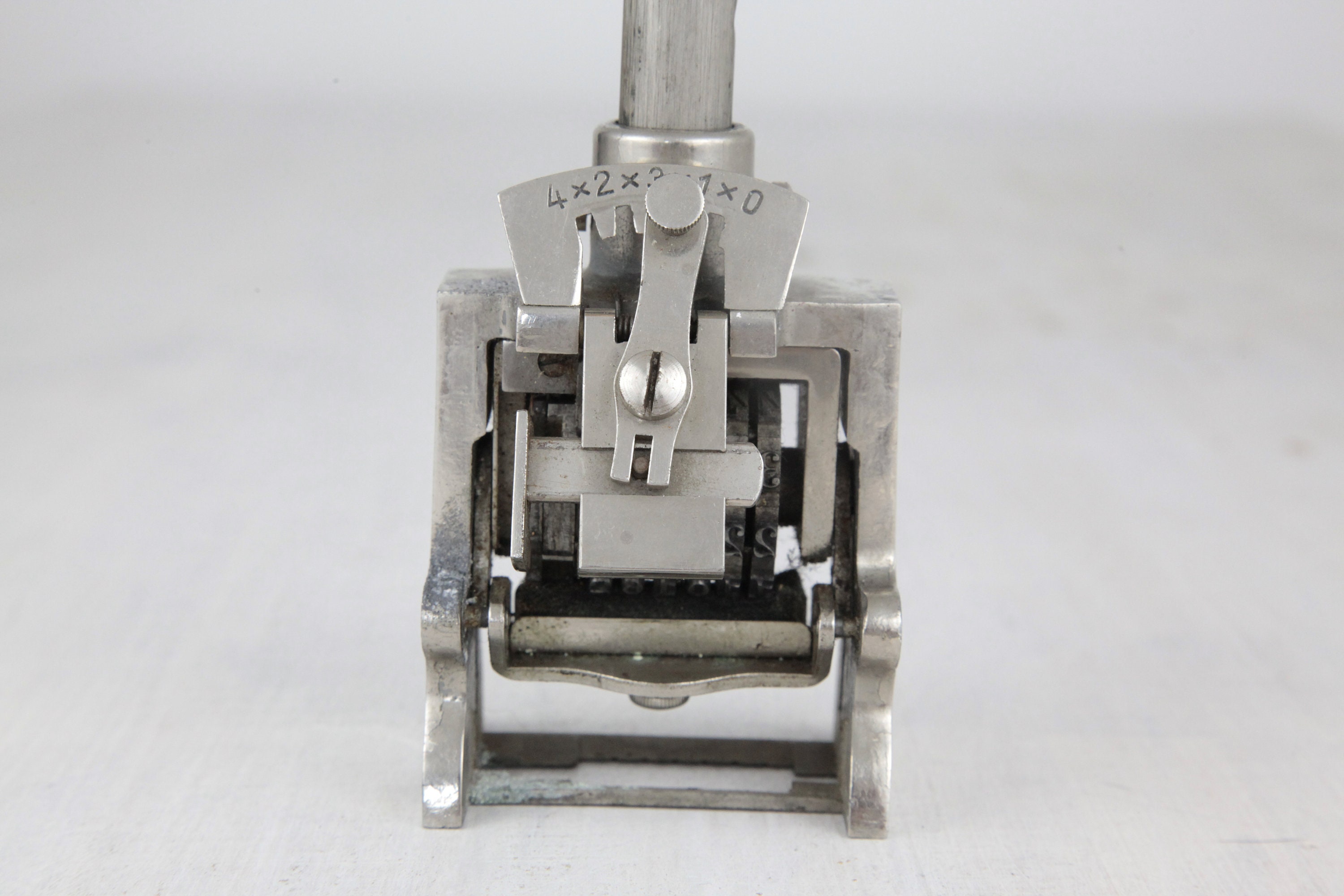 Industrial Office Stamp Retro Vintage Automatic Number Stamp Numbering ...