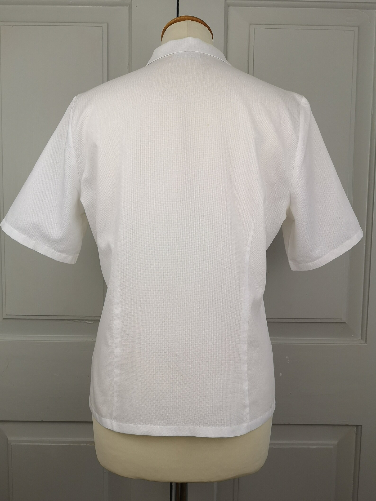 Vintage LABOD White Minimalist Simple Blouse, High Quality Slovenian ...