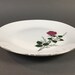 KAHLA White Porcelain Set of Two Platters With Red Rose Decor - Etsy