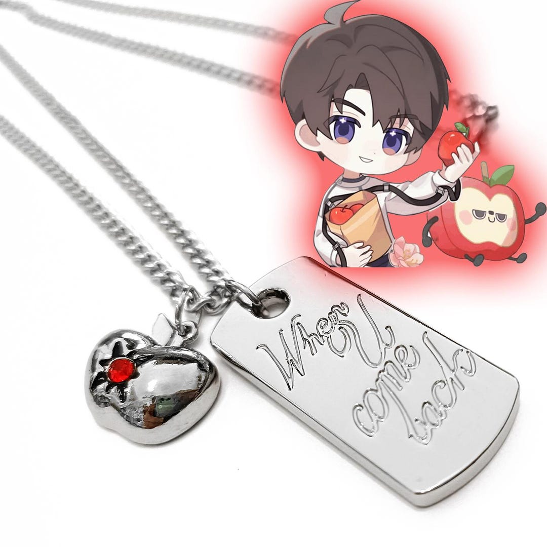 CALEB APPLE NECKLACE : Love and Deepspace | Lad Boy | Loveandeepspace ...