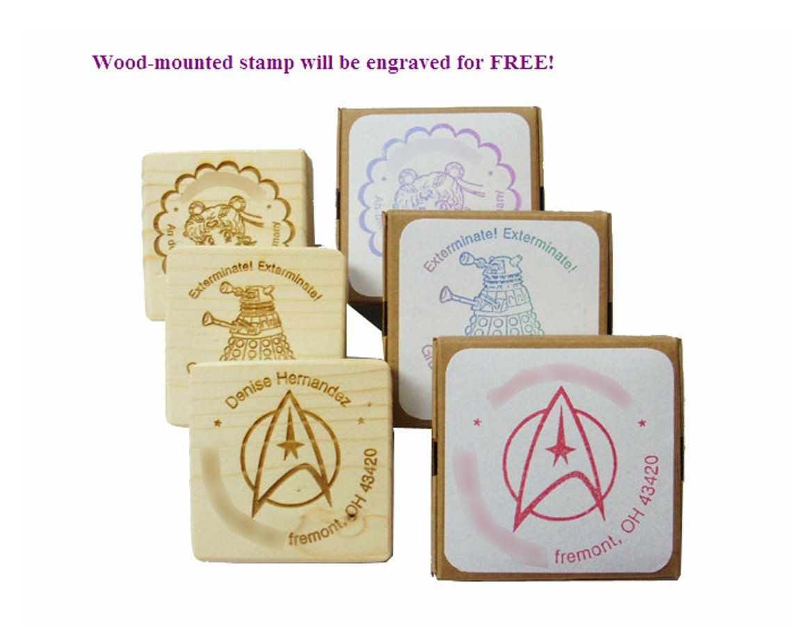 Zone de police personnalisé tampon auto-encreur pour adresse - Etsy France