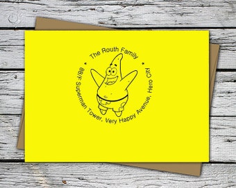 Spongebob Address - Etsy
