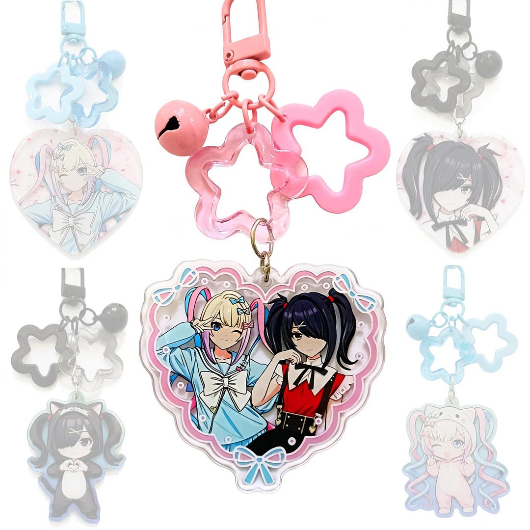 Needy Girl Overdose Keyring , Acrylic Keychain , Bag Charm - Etsy UK